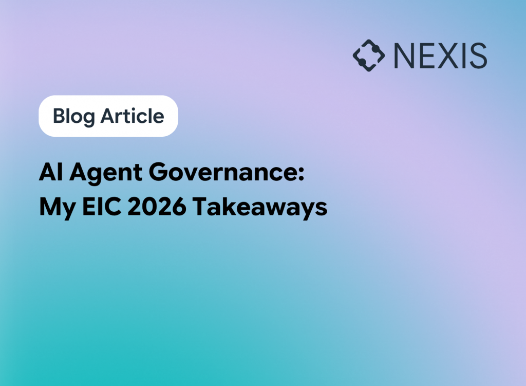 AI Agent Governance: Meine Takeaways von der EIC 2026 - Nexis